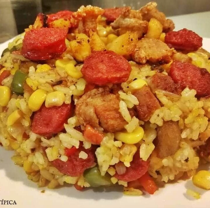 Cómo hacer Arroz Paisa (La Mejor Receta) Muy fácil de preparar
