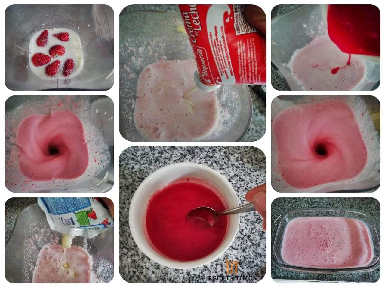 Cómo hacer Postre de Fresas (Refrescante y fácil de preparar)